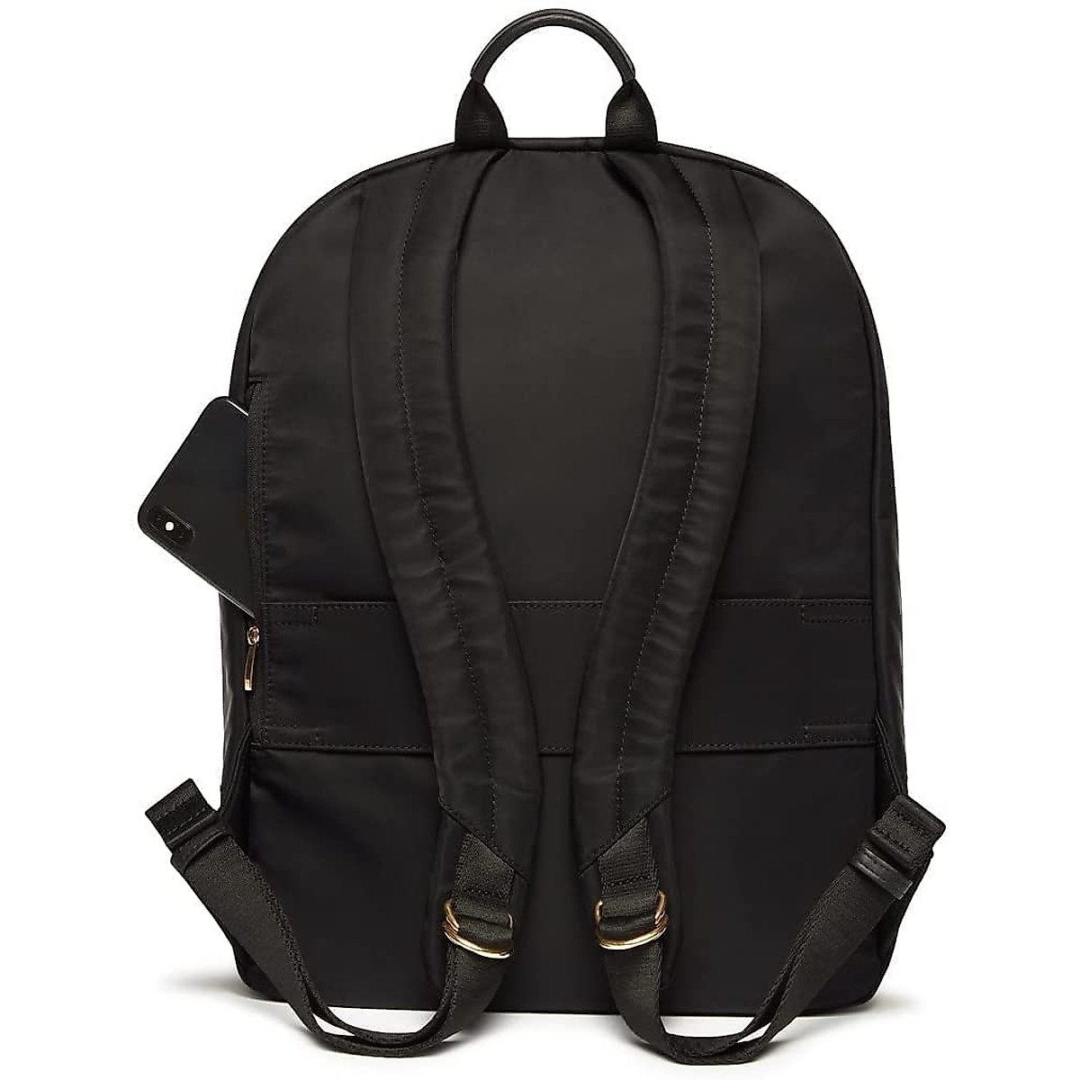 Knomo Beauchamp Women's 14" Laptop Bag Computer Bookbag for Work, School, College, Travel Daypack Purse Backpack, Black