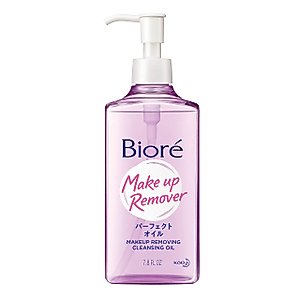 Bioré J-Beauty Makeup Removing Cleansing Oil, Top Japanese Makeup Remover, Oil-Based Cleanser, 7.8 Ounces