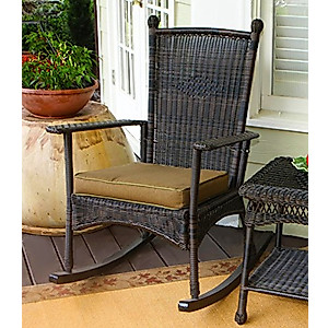 Tortuga Outdoor Portside Classic Rocking Chair - Dark Roast