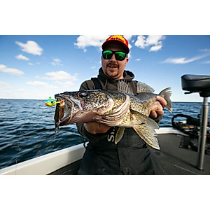 Northland Fishing Tackle Elite Series MVP Jig with Premium Hook for Walleye, Bass, and Trout, Assorted, 3/8 Oz