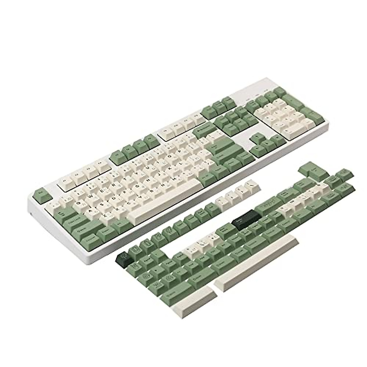 HONANA Botanical Garden Keycap Set 165 Keys Cherry Profile PBT ...