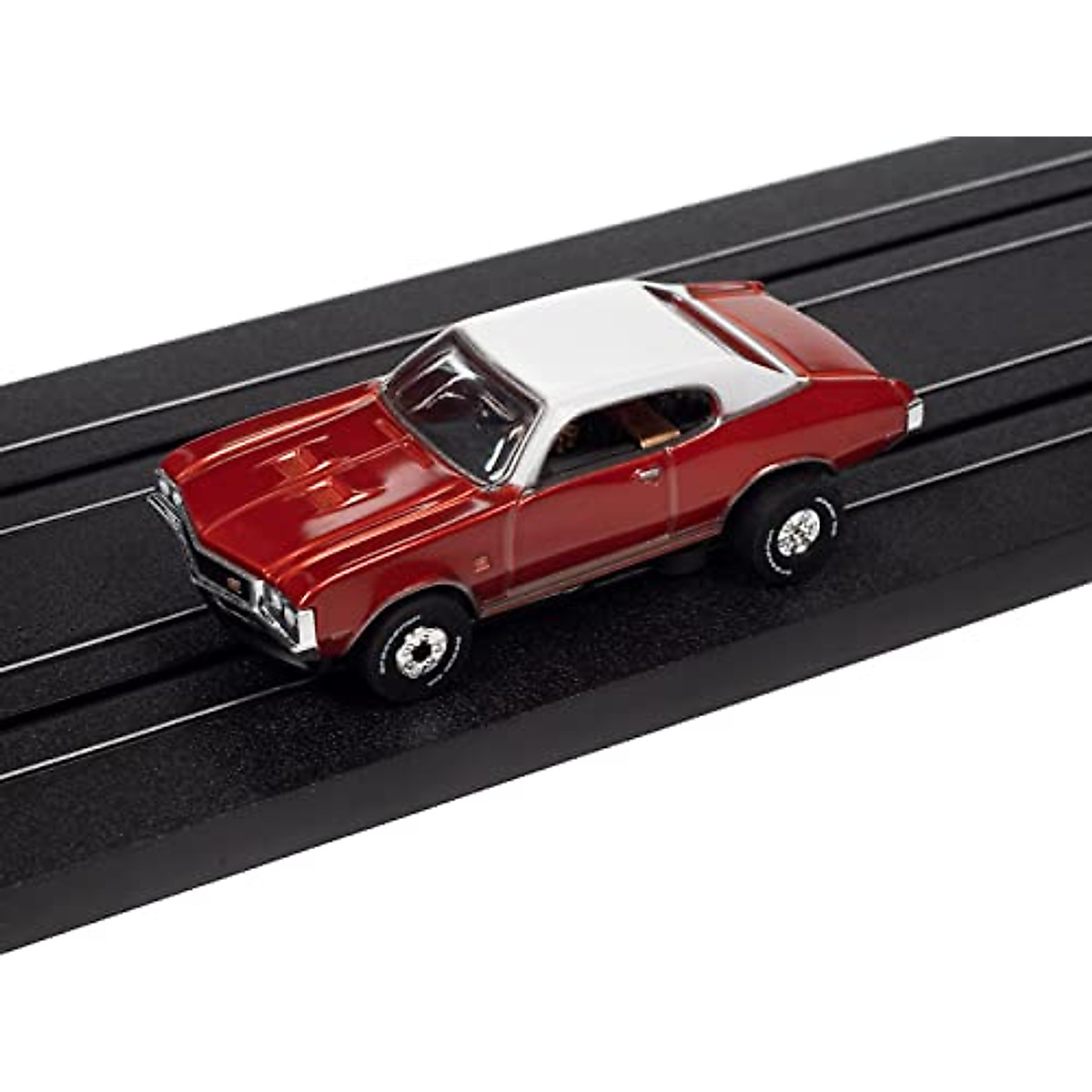 Auto World Thunderjet Cars N Coffee 1972 Buick GS (red) HO Scale Slot Car