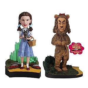 Royal Bobbles Wizard of Oz Dorothy Gale and Cowardly Lion Bundle Pack