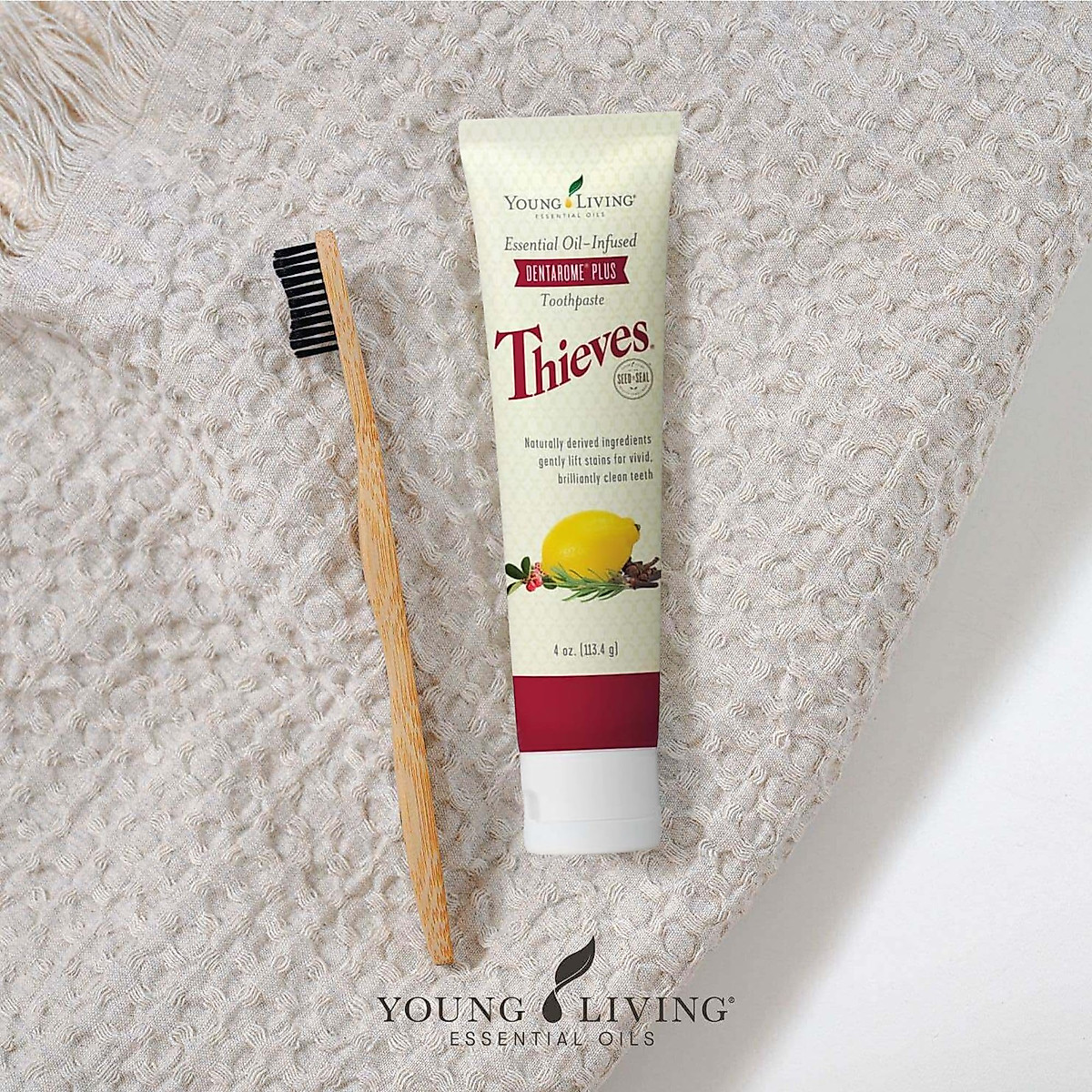 Thieves Dentarome Plus Toothpaste - 4 oz by Young Living Essential Oils