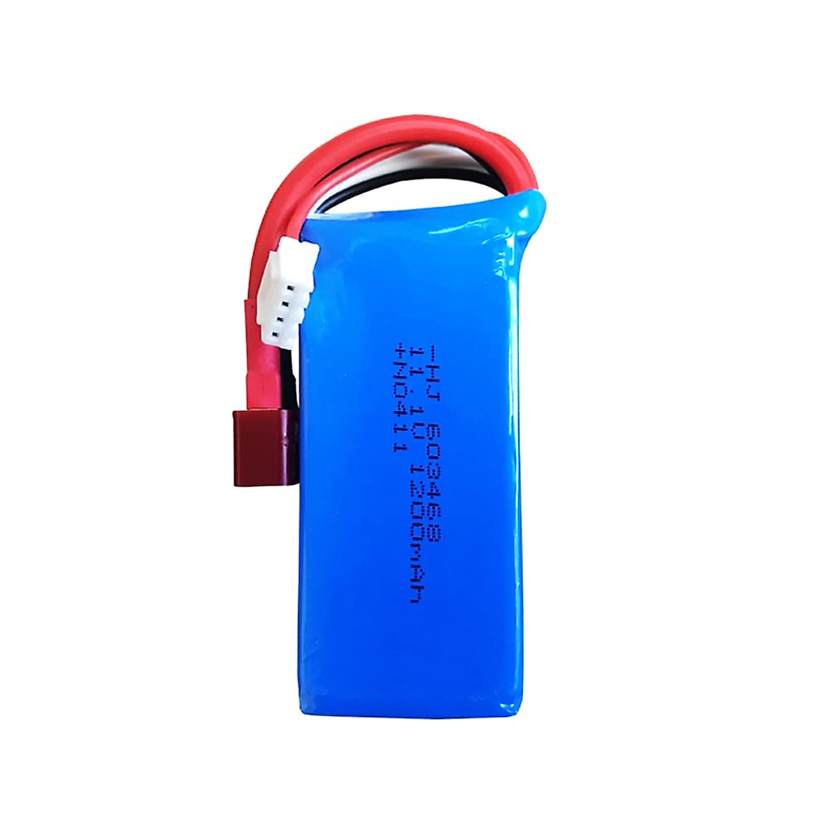 LIZHOUMIL 11.1v 1200mah Lithium Battery with T Plug Compatible for Wltoys Wl915-a High Speed Vehicle F1 Racing Boat Parts RC Battery 1200MAH