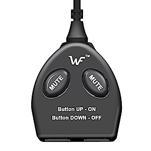 Telephone Training Adapter Y Splitter+Mute Button for Headset for Nortel Meridican, Norstar, Avaya, Ashtra, Mitel, Polycom, Ge and Other IP Phone