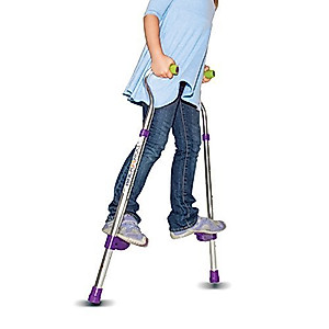 Original Walkaroo Wee Balance Stilts Lite (Aluminum) for Active Play with Adjustable Height for Little Kids & Beginners Ages 4 and up to 110lbs