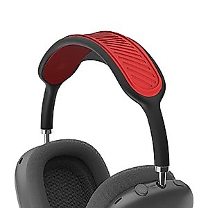 Zotech Headband Cover for AirPods Max Headphones Washable Anti-Scratch Ear Cups Cover Skin Protection and Headband Cover for AirPods Max (Red)