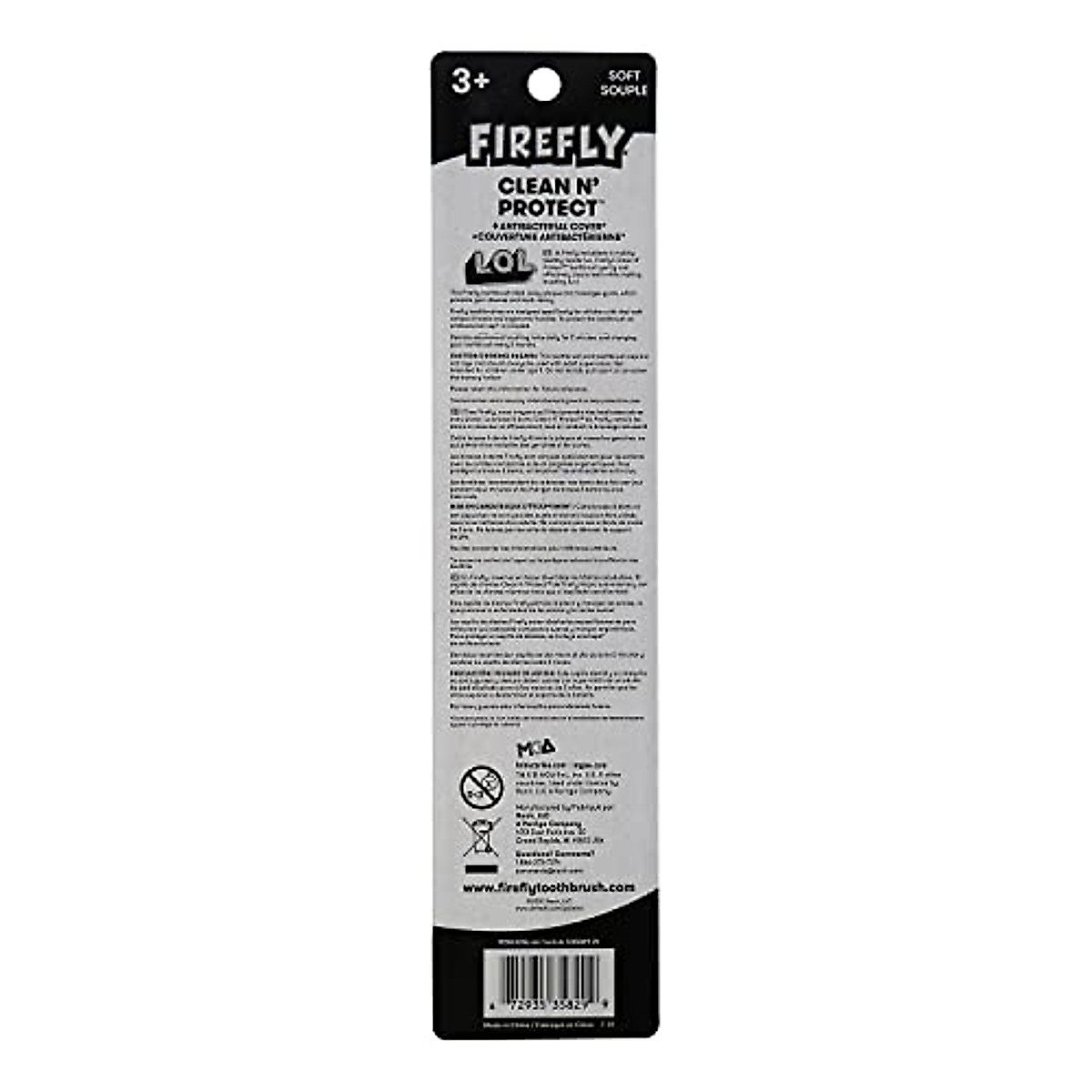 Firefly Clean N' Protect L.o.l. Surprise! Power Toothbrush Cover, 1-count (characters May Vary)