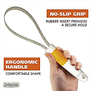 Wahl Double Sided Dog Shedding Blade with No-slip Grip - Coarse and Fine Teeth for Long, Short, & Double Coats - Model 858408