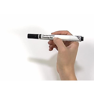 Waffletechnology KICTeam Printhead Cleaning Pen with Chisel Cap for Quickly Removing Contaminants from Thermal Printers Including Label Printer, and Shipping Label Printer (KT-PJC2B12) (12)