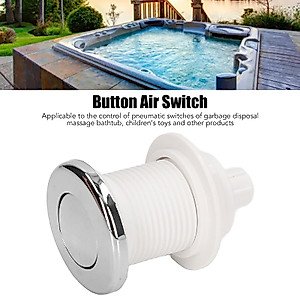 Garbage Disposal Air Switch Kit with ABS Material - Safe and Easy Installation for Kitchen Sinks, Bathtubs, and More