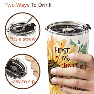 Macorner Mothers Day Gifts - Birthday Gifts for Mom & Mothers Day Gifts From Daughter Son - Mom Gifts From Kids Mother's Day Gifts For Mom - Stainless Steel Tumbler 20oz - Mom Gifts For Mother Day