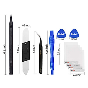Kaisi 18 in 1 Professional MacBook Repair Tool Kit Precision MacBook Screwdriver Set, Pentalobe Screwdriver, Tri Wing, Torx and Phillips Screwdriver for MacBook Pro & MacBook Air with Retina Display
