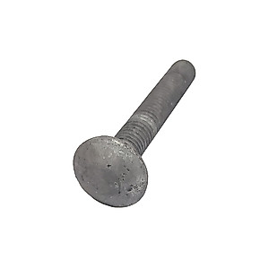 3/8" - 16 x 2-1/2" Carriage Bolt | Round Head| Hot Dip Galvanized | 130pcs Box