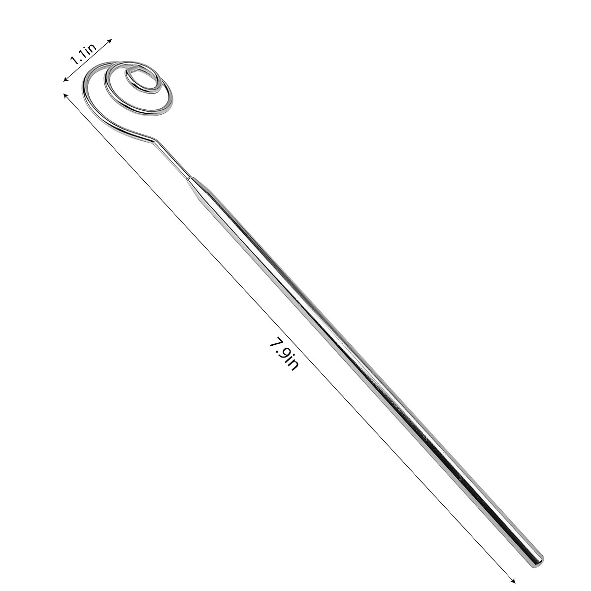 Marsrut Perfect DIY Dipping Chocolate Tool Set Reliable Stainless Steel Spiral Swirl Candy Fork for Handmade Praline and Truffle Baking Supply