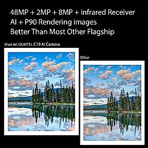 OUKITEL WP7 Rugged Smartphone,Night Vision Camera 6GB + 128GB Helio P90 Waterproof Unlocked Android 10 Cell Phone 6.53'' FHD+ Global 4G LTE Dual SIM, IP68 Triple Cameras NFC Cellphone