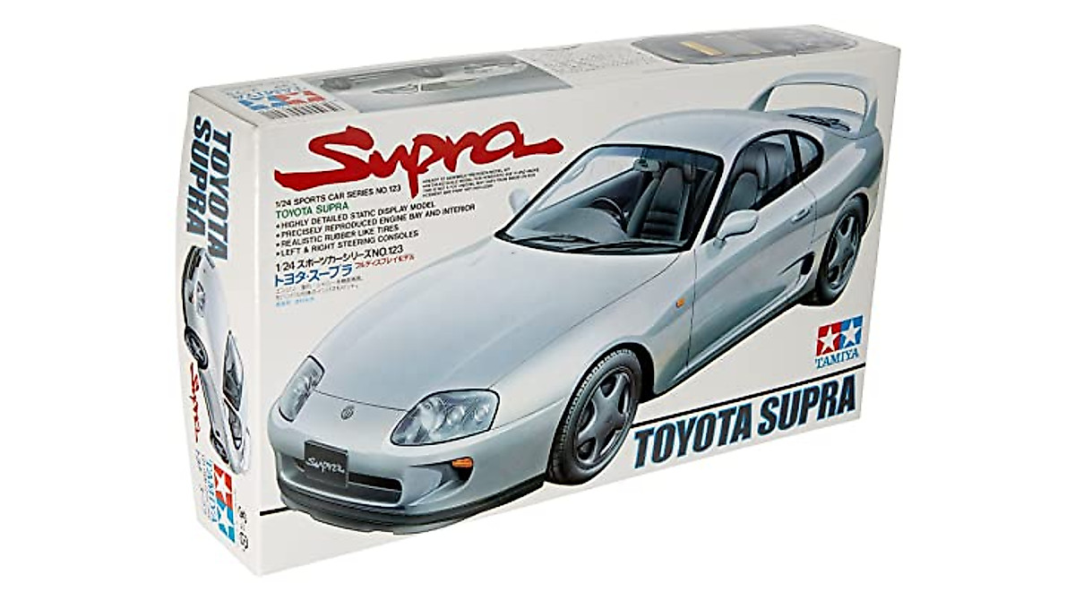 TAMIYA Toyota Supra Model Kit - 1/24 Scale