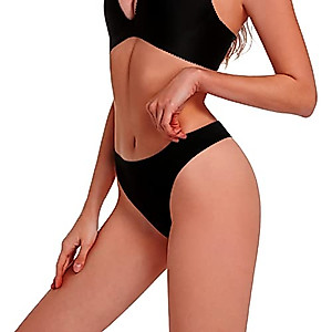 6 Pack Seamless Thongs for Women Thongs for Women Pack Womens Thongs No Show Thongs for Women (Small) Multicolor……