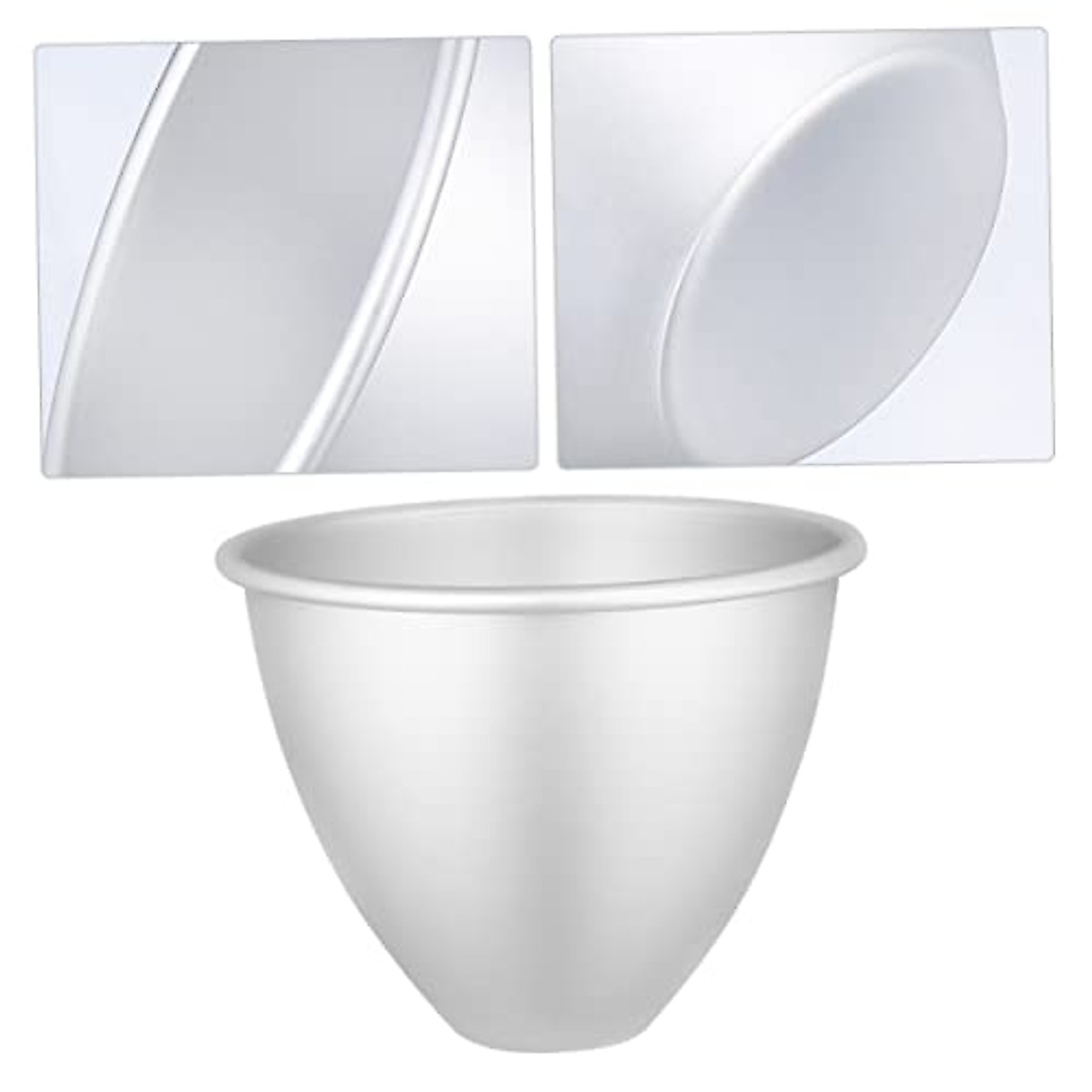 KJHBV Cake Mold Dome Cake Pan Doll Cake Chocolate Cake Food Decor Semicircle Baking Pan Metal Egg Tart Candy Molds Baking Pan Molds Round Cake Pans Bakeware Tart Plate 3d Aluminum Alloy