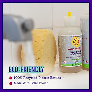 California Baby Super Sensitive Body Wash and Shampoo | For Newborns and Adults with Sensitive Skin | 100% Plant-Based (USDA Certified) | Allergy Friendly | Unscented Baby wash and Shampoo | 562 mL / 19 fl. oz.