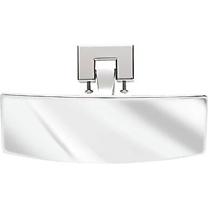 attwood 9083-7 Perma-Plate Shatter-proof 180-Degree Convex Adjustable Marine Boat Mirror, One Size