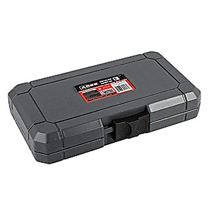 ARES 59010-5-Piece 1/2-inch Drive Lug Nut Flip Socket Set - Includes 17mm, 19mm, 21mm, 22mm Metric Sizes & 3/4-Inch, 13/16-Inch, 7/8-Inch, 15/16-Inch SAE Sizes - Impact Grade Chrome-Moly Steel