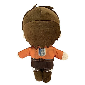 QAHEART Eren Plush Toy Doll Anime Cartoon Soft Stuffed Doll Plush Pillow Toy Plushies Figure Stuffed Throw Pillow Sofa Chair Decor Pillow Creative Toy Gifts