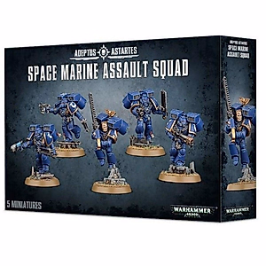 Games Workshop Warhammer 40K Space Marines Assault Squad