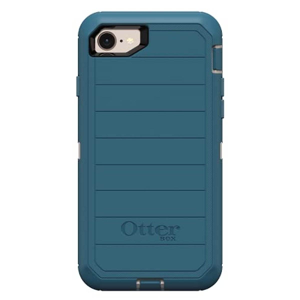 OtterBox Defender Series Rugged Case for iPhone SE 3rd Gen (2022), 2nd (2020), iPhone 8/ 7 (NOT Plus) Case Only/No Holster - Bulk Packaging - Big Sur - with Microbial Defense