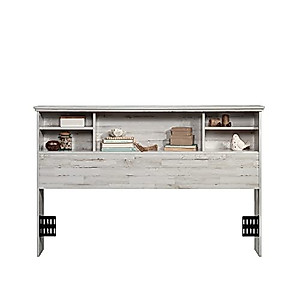 Sauder River Ranch Full-Queen Headboard, White Plank Finish