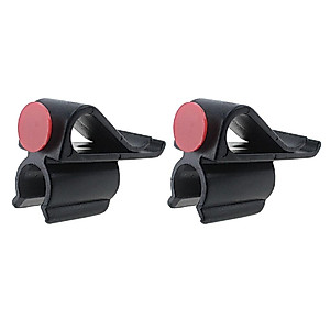 BESSTUUP 2 Piece Golf Bag Clip Club Organizer Holder Set