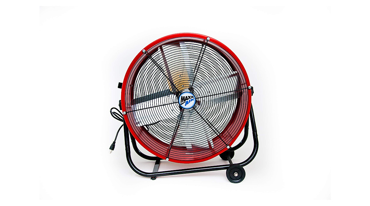 Maxx Air 24" Industrial Drum Fan - High Velocity Circulator