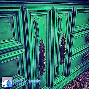 All Natural Furniture Finishing Waxes. Beautifys & Protects Painted & Unfinished Wood 4oz Charcoal Black