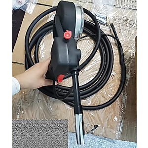 PreAsion 200Amp Aluminum Spool Gun Mig Torch Welding Gun 16.4ft Cables Fit Miller210 Spoolmate 3035 for Aluminum Stainless Steel copper Iron with1.1LB 0.8MM Welding Wire 20 Contact Tips