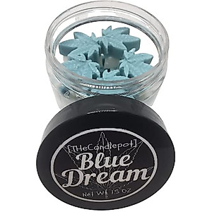 Blue Dream Blueberry & Cashmere Scented Potleaf Shaped Wax Melts 420 Stoner Gifts