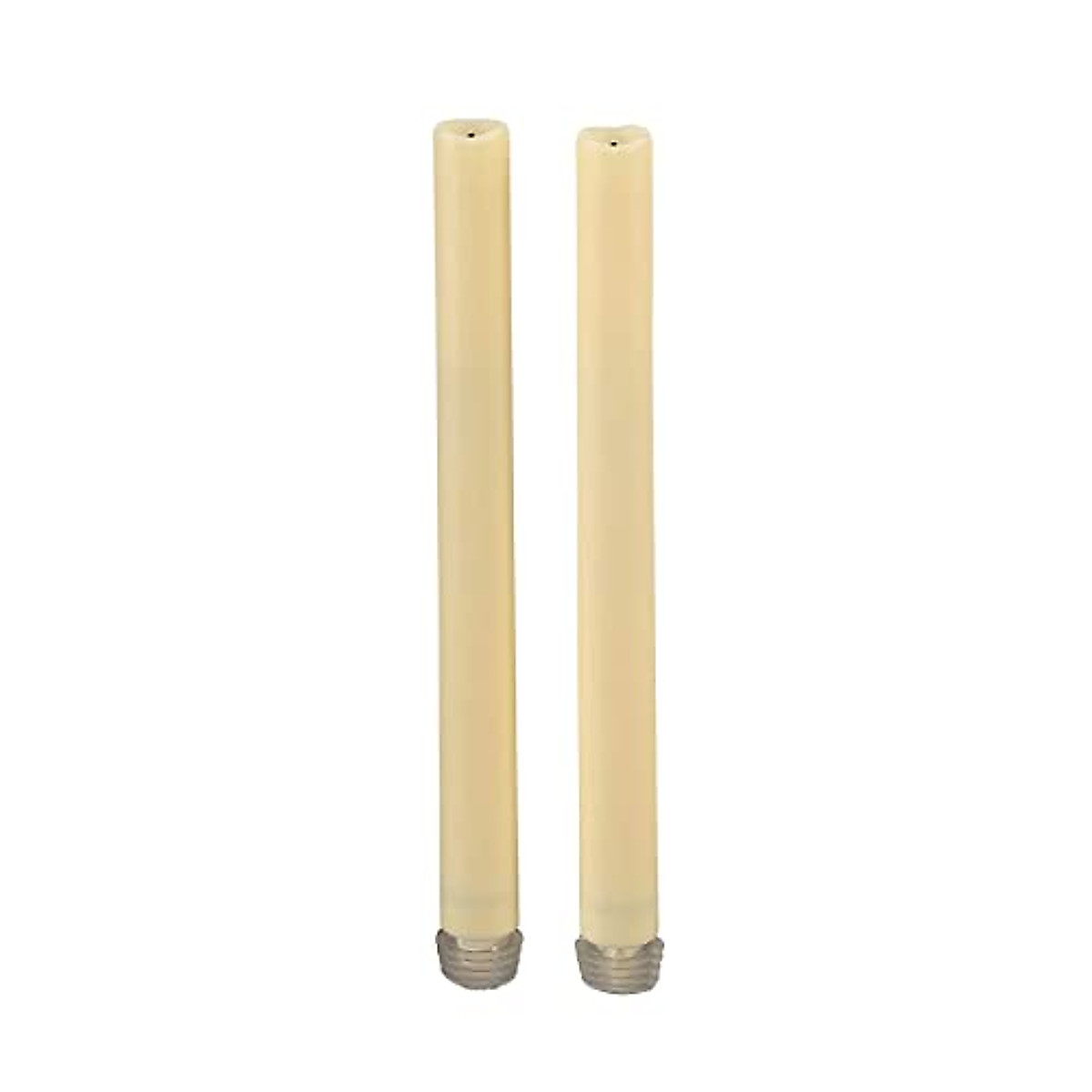 Ashland Michaels 9”; Cream Flameless LED Taper Candles, 2ct