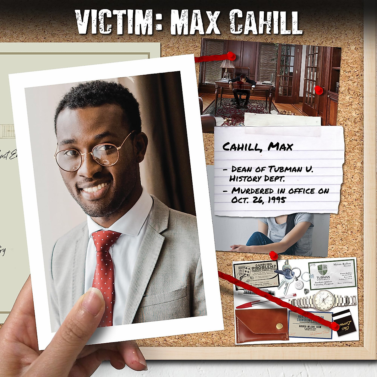Unsolved Case Files | Cahill, Max - Cold Case Murder Mystery Game - Can You Solve The Crime?