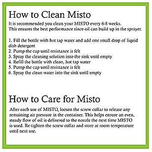 Misto Oil Sprayer, Set of Two, Silver