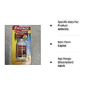 Tylenol Arthritis Pain Caplets - 290 Ct