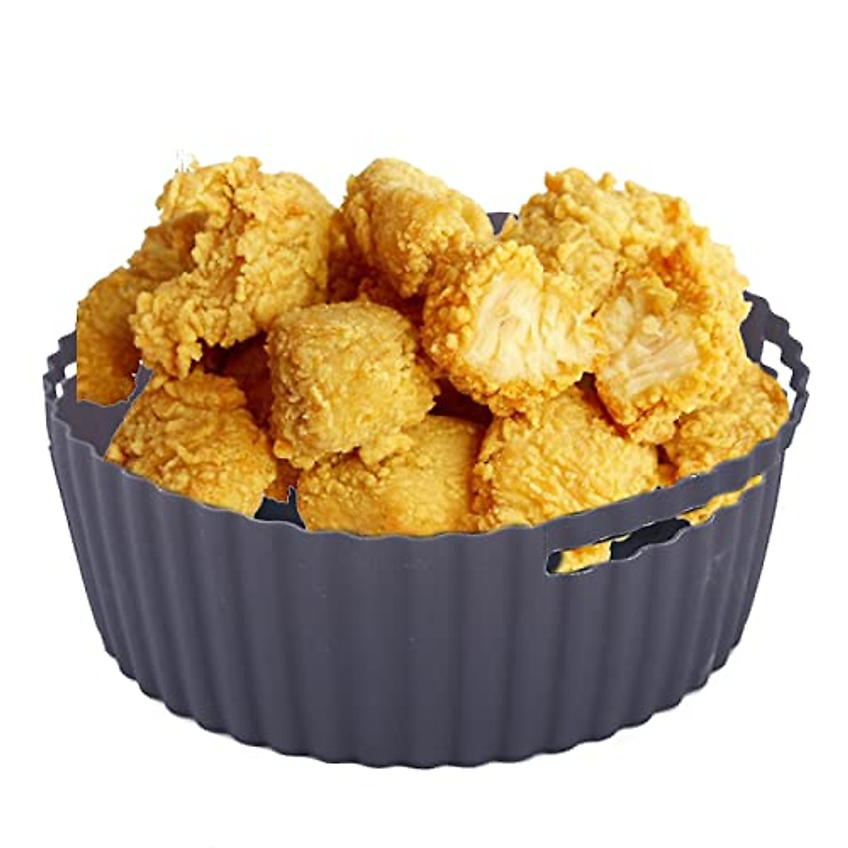 Air Fryer Cooking Liner - Heat Resistant Oven Baking Paper Liner | Round Non-Stick Serving Pot, Oven Tray, Air Fryer Accessories for Microwave Ovens, Freezers, Air Fryers Bairong