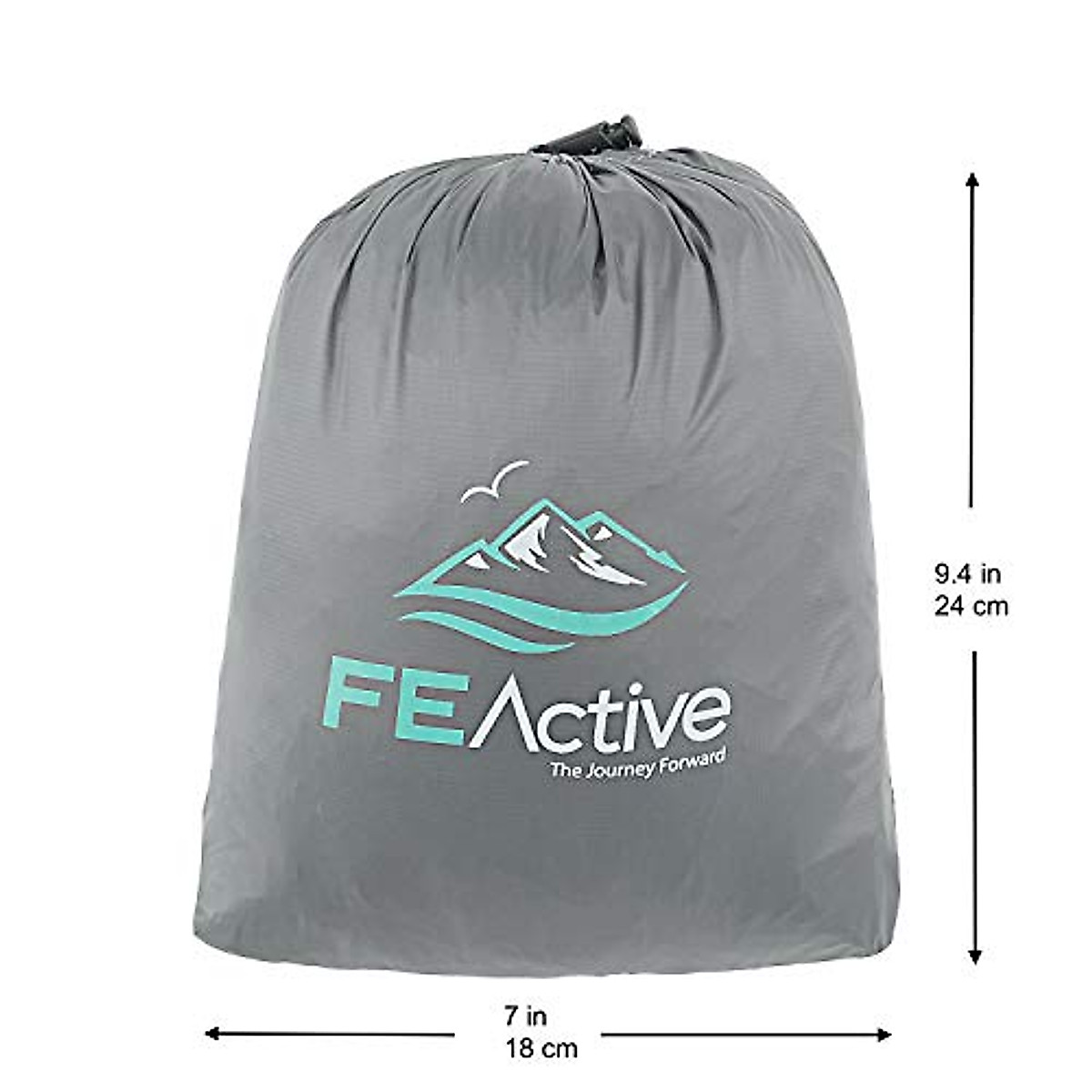 FE Active Rain Fly Canopy Tent - X Large Tarp 12' x 9' with 380T Ripstop 5000mm Waterproof Coating for Rain & Wind Protection Tarp Cover for Camping Hammock & Tent Areas | Designed in California, USA