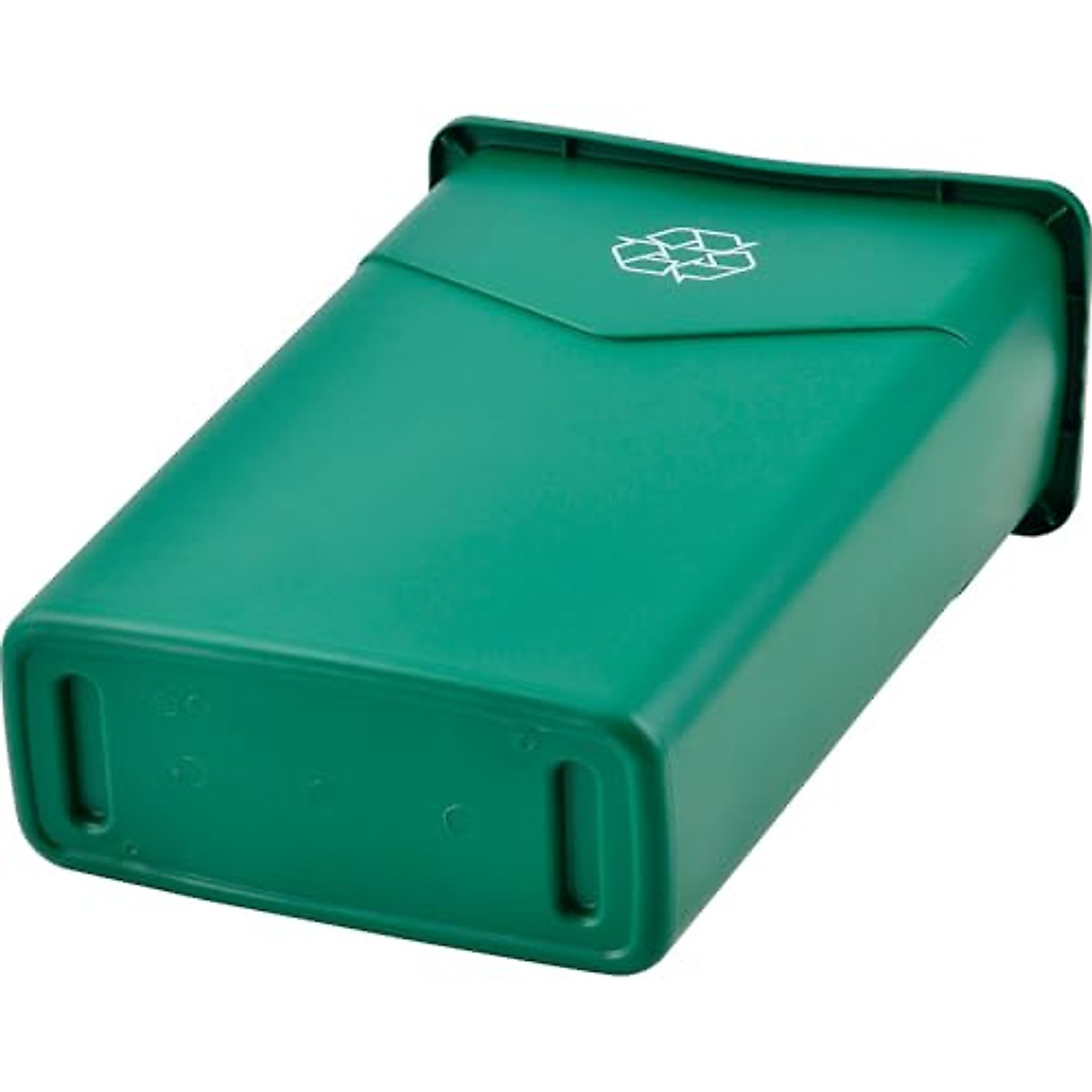 Global Industrial 23 Gallon Slim Recycling Container, Green