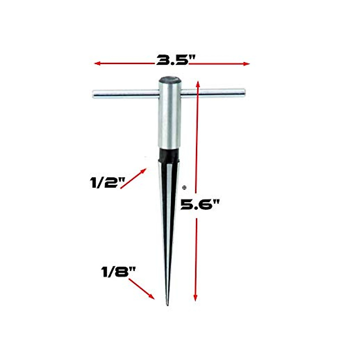 T Handle Reamer, 1/8"-1/2"
