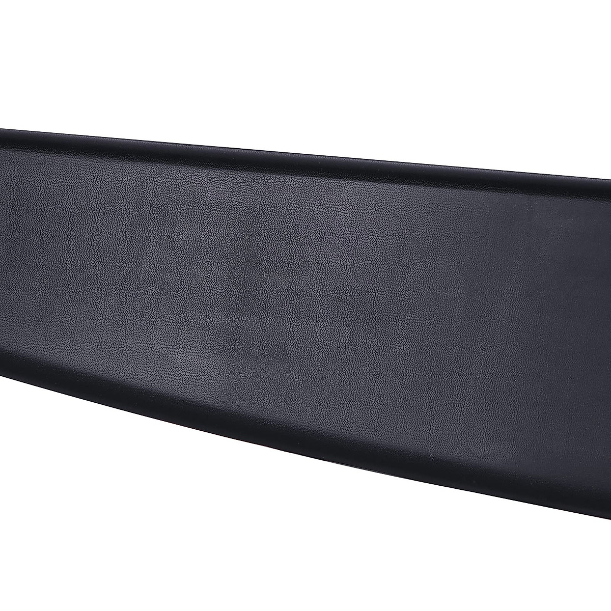 KARPAL Tailgate Spoiler Top Protector Cover Molding Cap Compatible with 2009-2018 Dodge Ram 1500 2010-2018 2500 3500 TO1904100 ABS Black