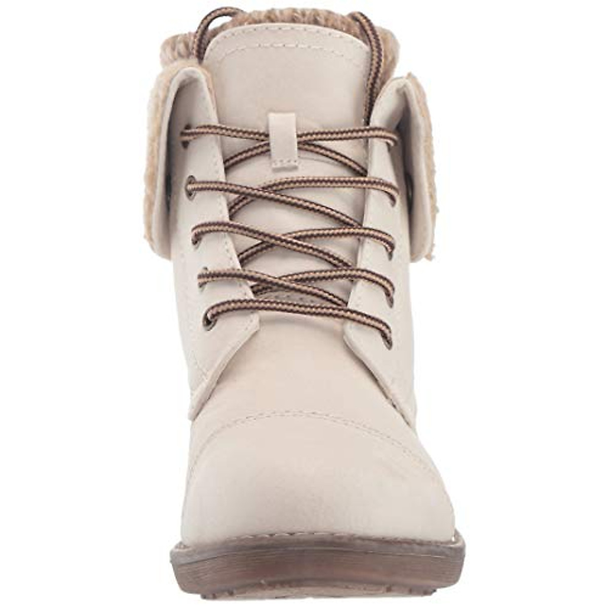 CLIFFS BY WHITE MOUNTAIN Women's Duena Hiking Style Boot, Winter White/Burn/Fab/Fleece, 10 M