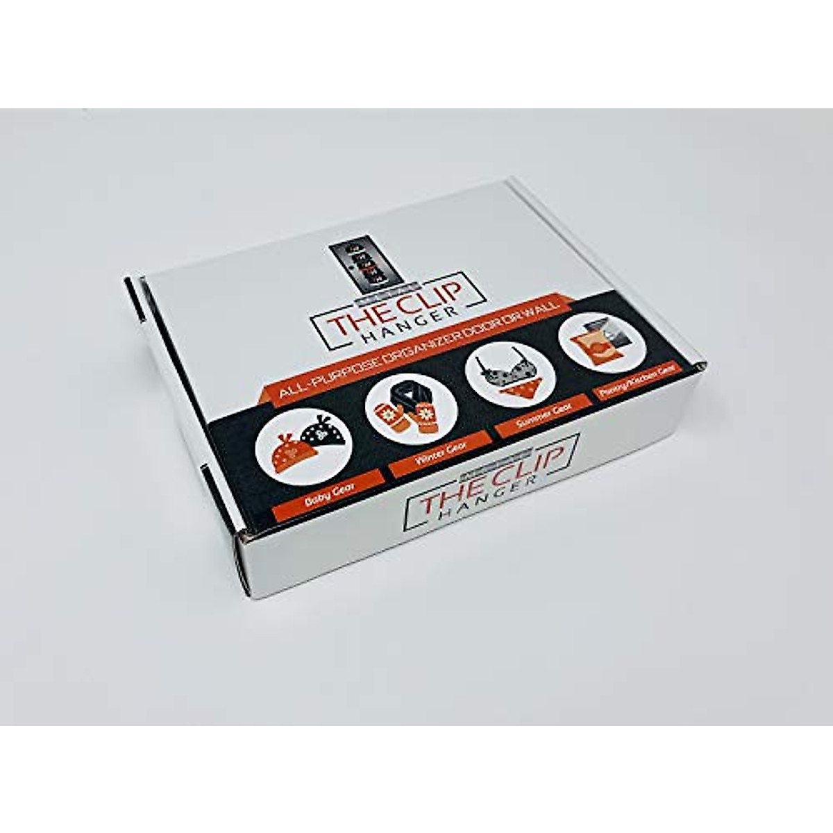 The Clip Hanger Hat Hats Baseball Cap Caps Rack Organizer Organizers 20 Hats Any Size Style Shape! Door Wall Closet Organize Anything. Hanging on Hanger or Hang from Ceiling