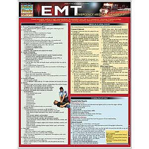 EMT - Emergency Medical Technician QuickStudy Laminated Reference Guide (QuickStudy Academic)