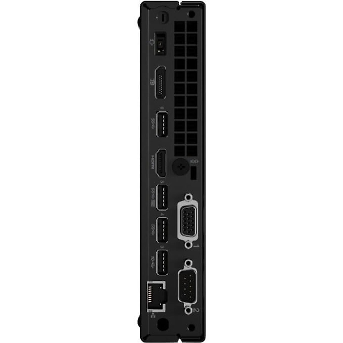 Lenovo ThinkCentre M70q Gen 2 11MY000TUS Desktop Computer - Intel Core i3 10th Gen I3-10105T Quad-core (4 Core) 3 GHz - 8 GB RAM DDR4 SDRAM - 128 GB M.2 PCI Express NVMe SSD - Tiny - Black