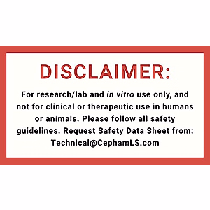 Bicinchoninic Acid (BCA) Protein Assay w/BSA Protein Standard, 500 Assays/ 2500 Micro-assays, Colorimetric- by Cepham Life Sciences